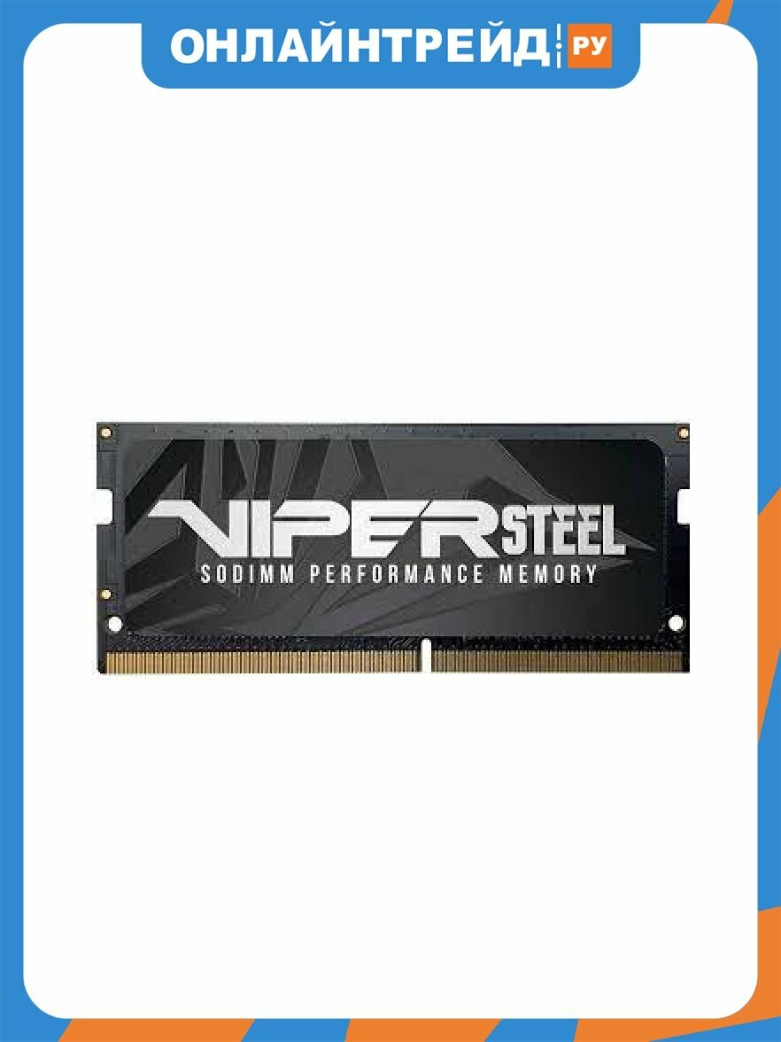 Оперативная память Patriot Memory SODIMM DDR4 16GB 3200 МГц pc-25600 (PVS416G320C8S)