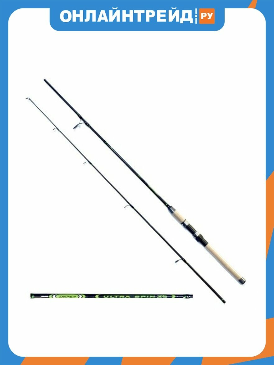 Спиннинг штекерный Salmo Sniper ULTRA SPIN 25 2.40, тест 5-25гр