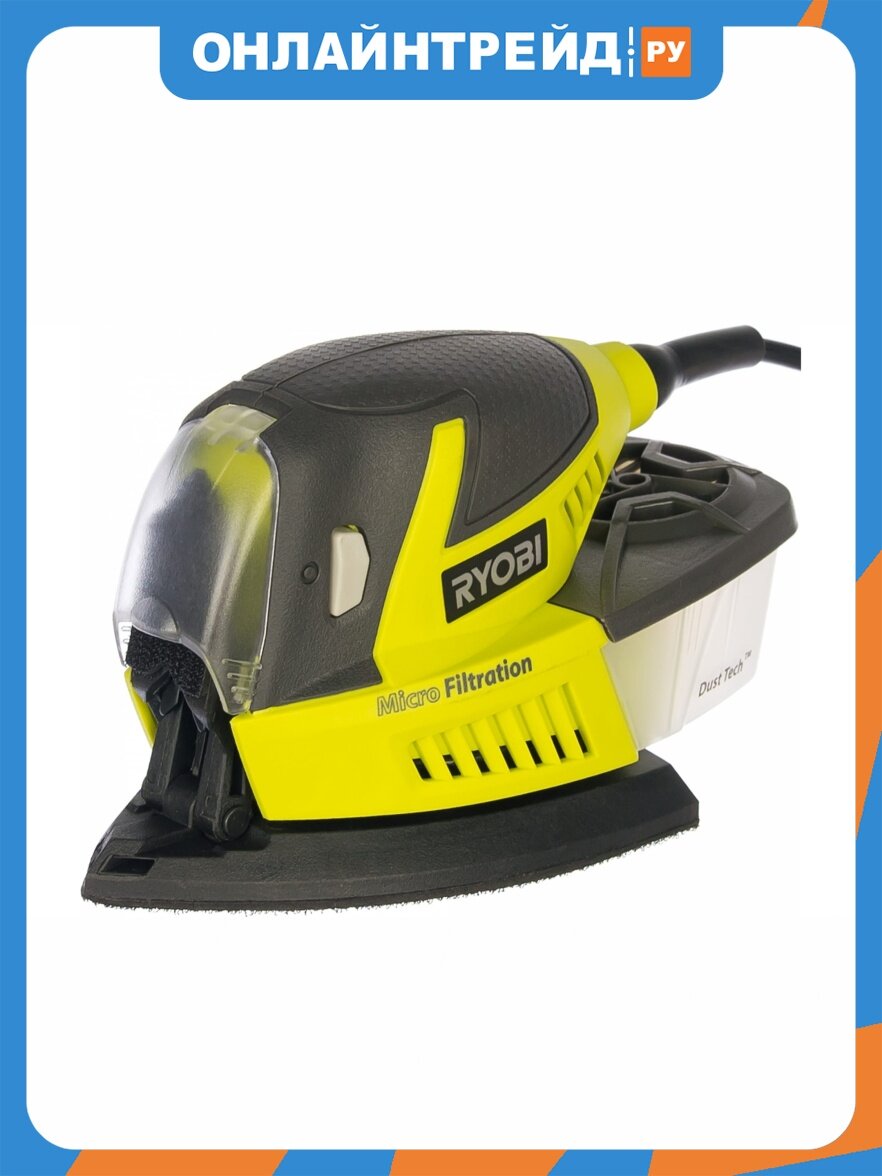Дельташлифмашина Ryobi RPS100-SA20 + 20 шлифлистов 5133002906