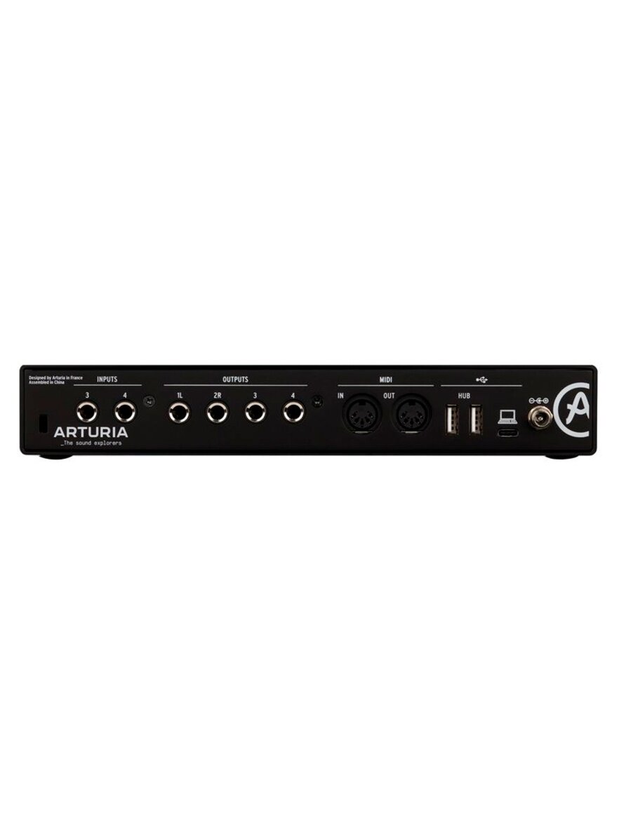 Аудиоинтерфейс Arturia MiniFuse 4 Black — фото 1