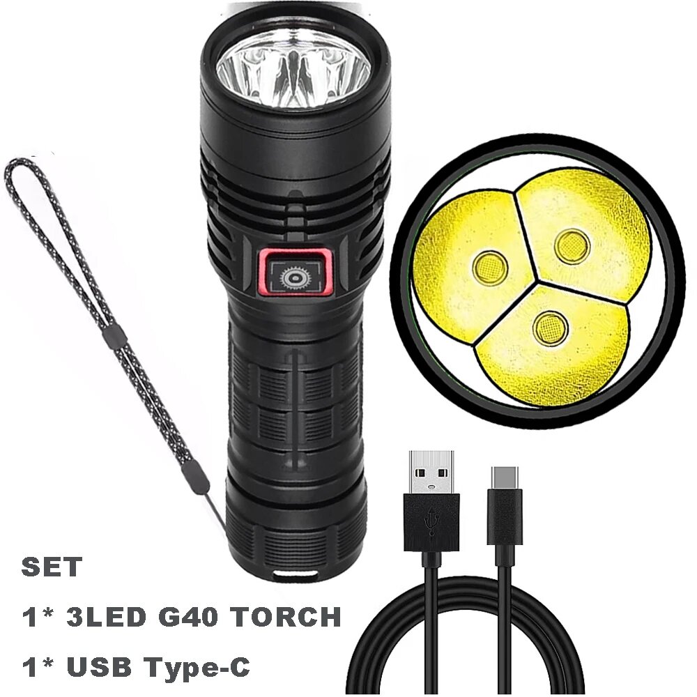 Activefire супер яркий фонарь 3800 люмен A G40 TORCH
