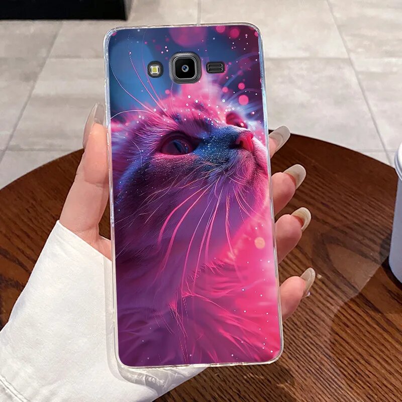Для Samsung Galaxy J7 Nxt J701F / J7 Core Case Эстетический милый TPU-TPU408, Samsung J7 Neo
