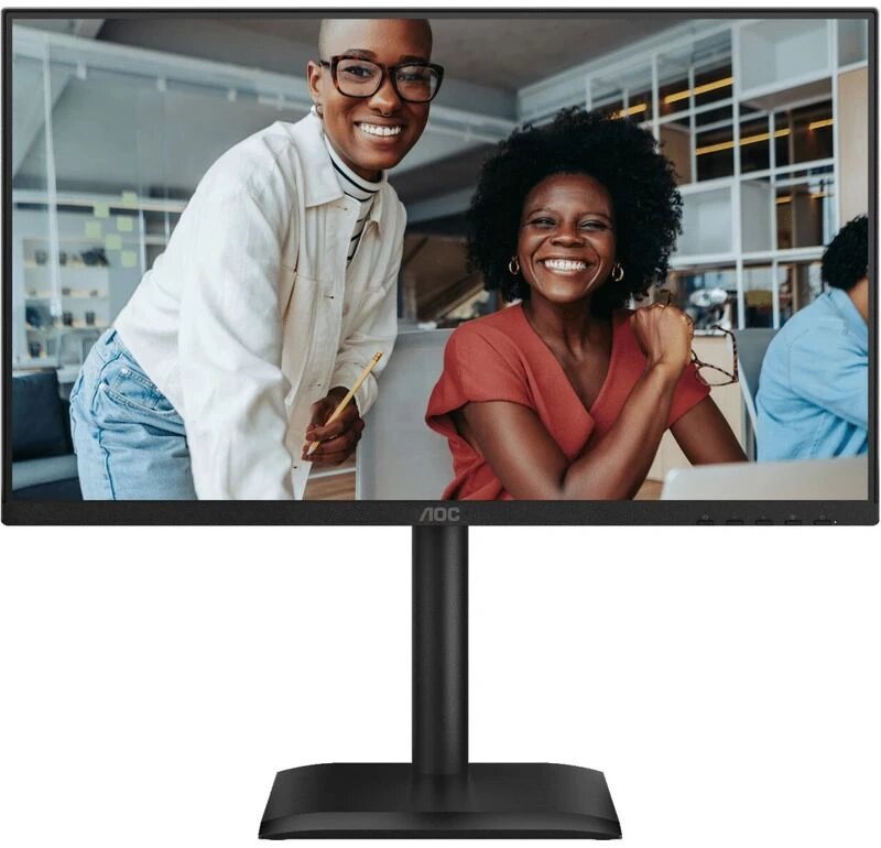 Монитор AOC 23.8" 24E4U IPS FHD чер 1ms HDMI DP VGA M/M HAS Piv 120Hz 300cd In