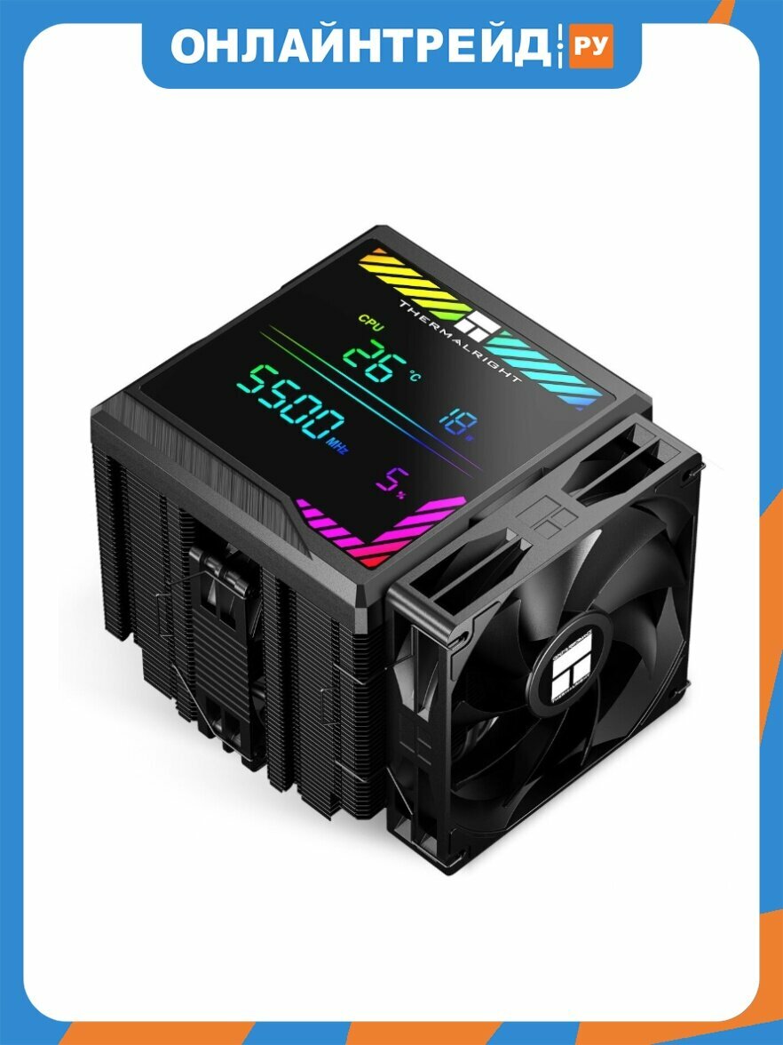 Кулер для процессора Thermalright Peerless Assassin 140 Digital BLACK (PA140-DG-BL)