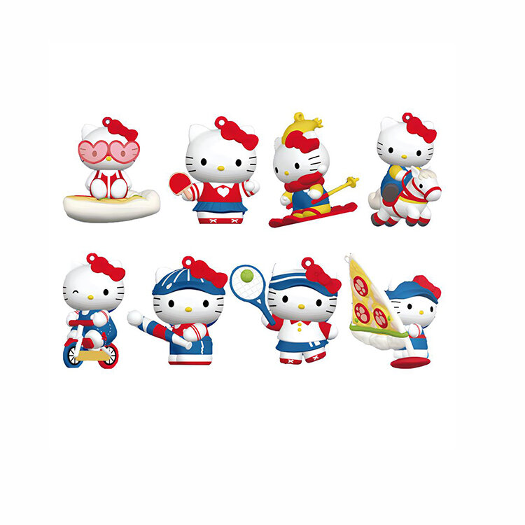 Брелок-сюрприз унисекс DAMEILE x Hello Kitty, Single Blind Box (Random Style)