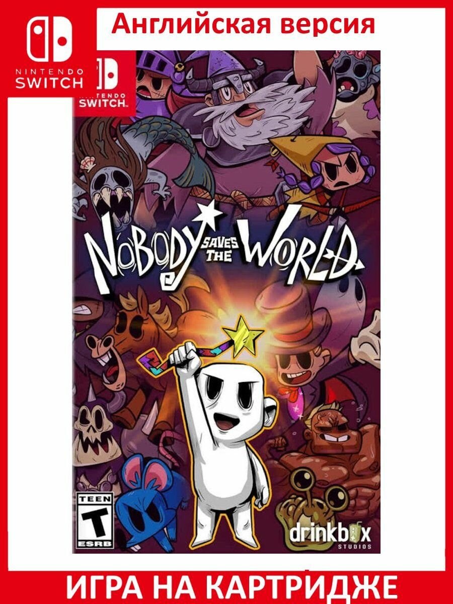 Игра Nobody Saves the World (Limited Run) Switch Картридж на Nintendo Switch Английская версия