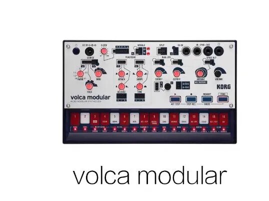 KORG Volca Modular полумодульный синтезатор с серийным устройством (Подарите европейский стандартный адаптер)