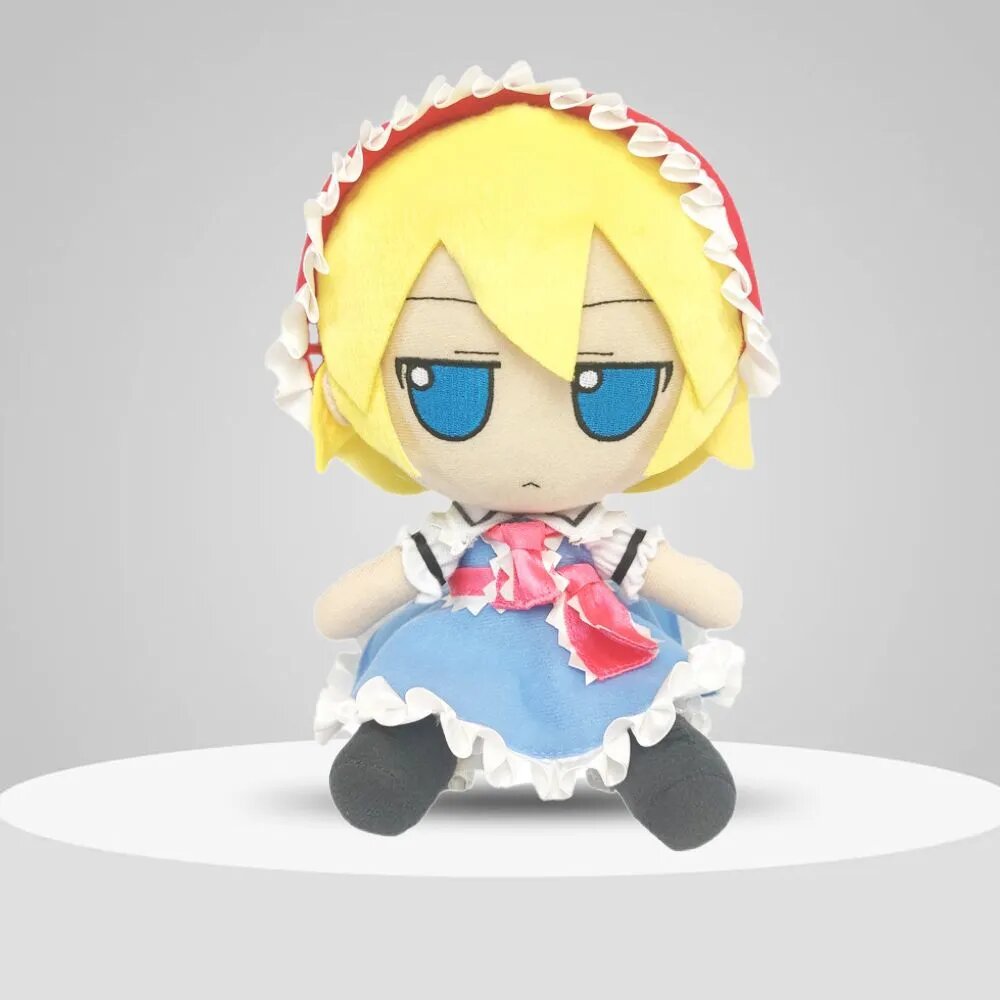 Аниме Мягкие Игрушки TouHou Project Fumo Alice / Алиса Фумо Игрушка Антистресс 20 CM