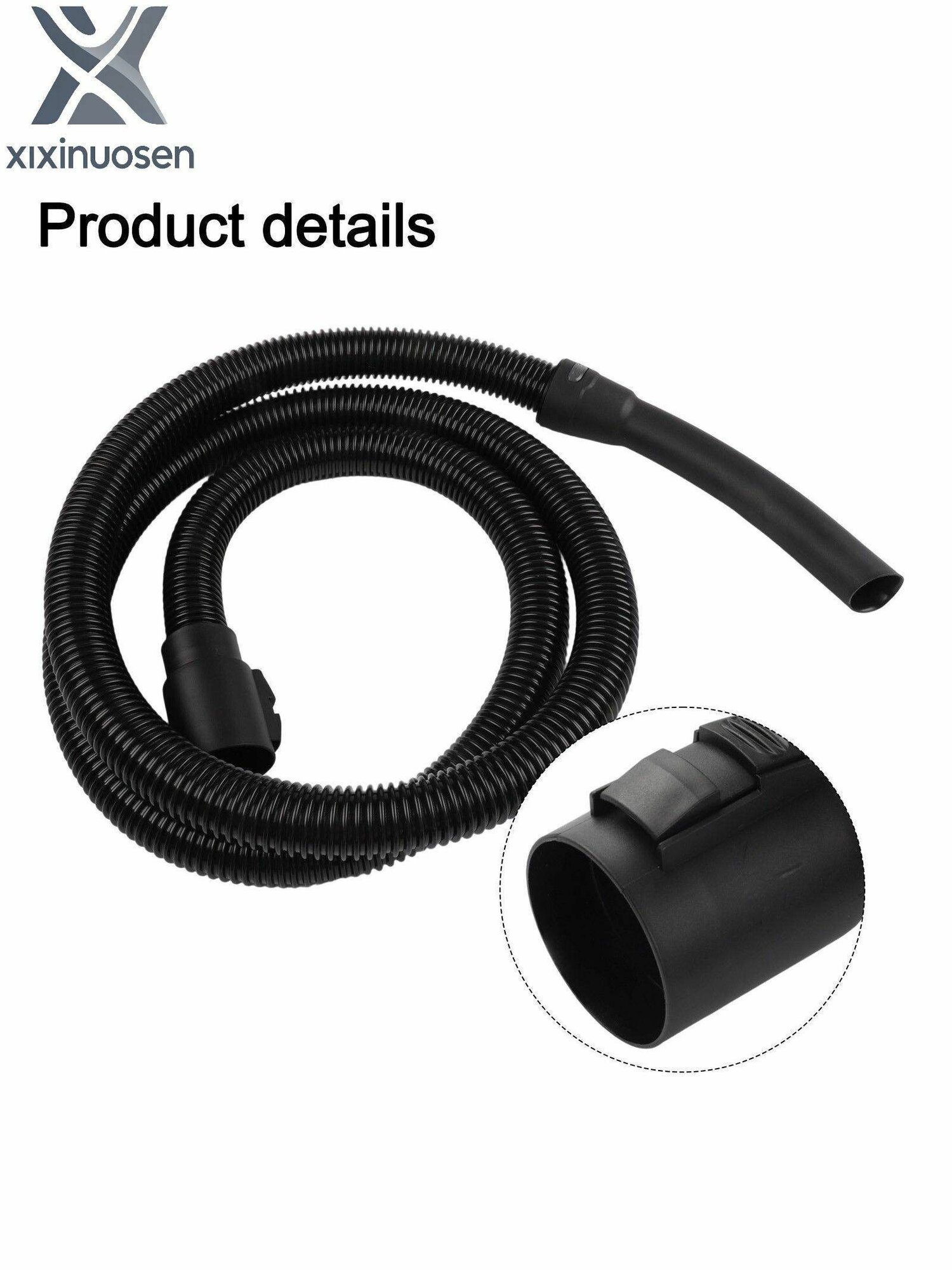 Шланг 2,5 м для пылесосов Karcher NT20 30 WD1 WD2 WD3 WD4 WD5 WD6
