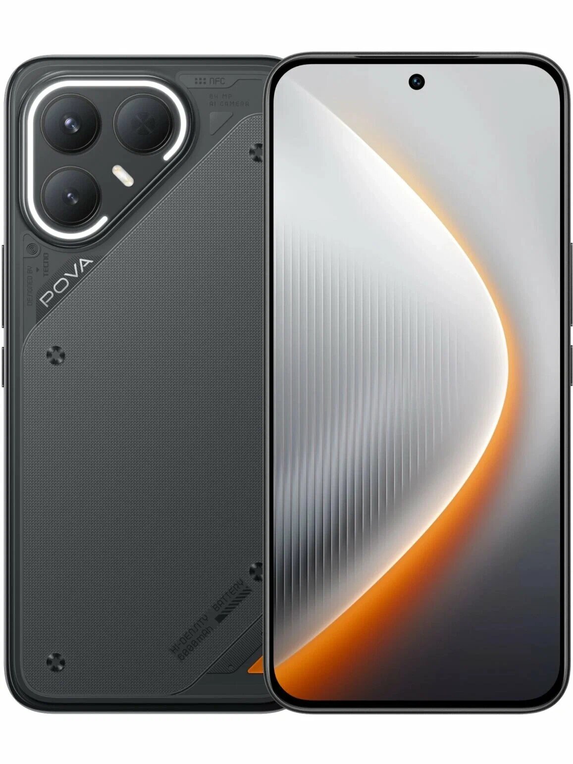 Смартфон Tecno Pova 7 Pro 5G 8 GB / 256 GB ( Black / Черный )(Россия)