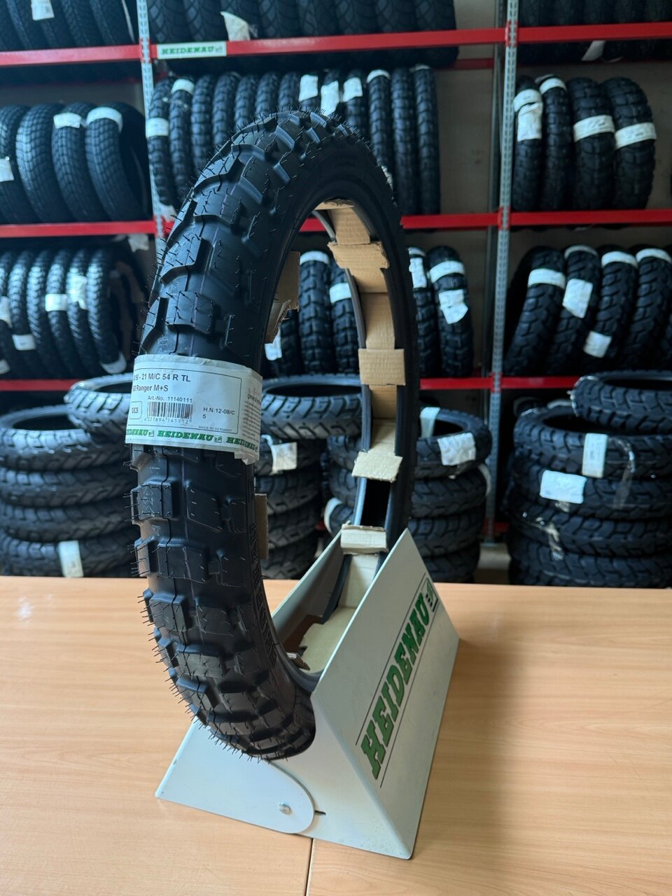 Мотошина Heidenau K60 Ranger 90/90 - 21 54R TL/TT передняя, Свежий Год (2026) Германия