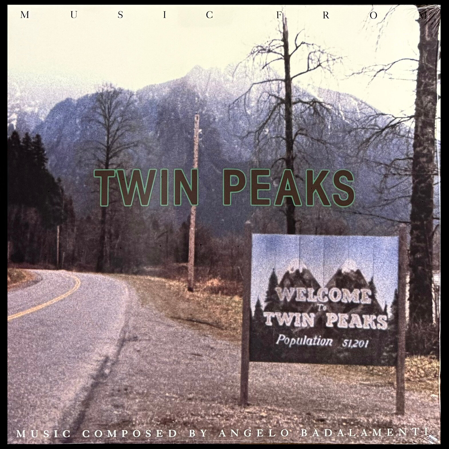 Виниловая пластинка Angelo Badalamenti OST 'Music From Twin Peaks' (LP, 2020, Warner Bros. Records)