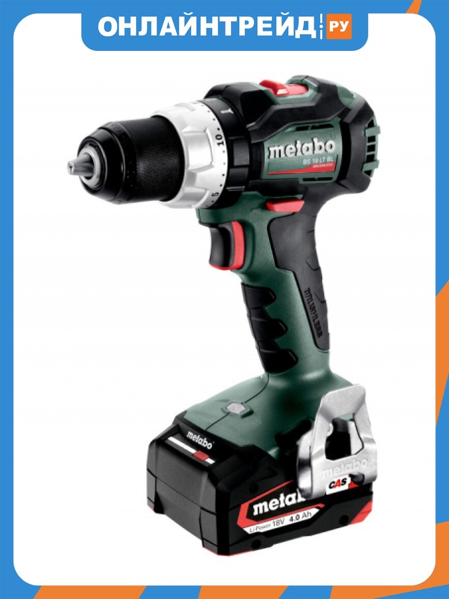 Дрель-шуруповерт аккумуляторная Metabo BS 18 LT BL (602325500)