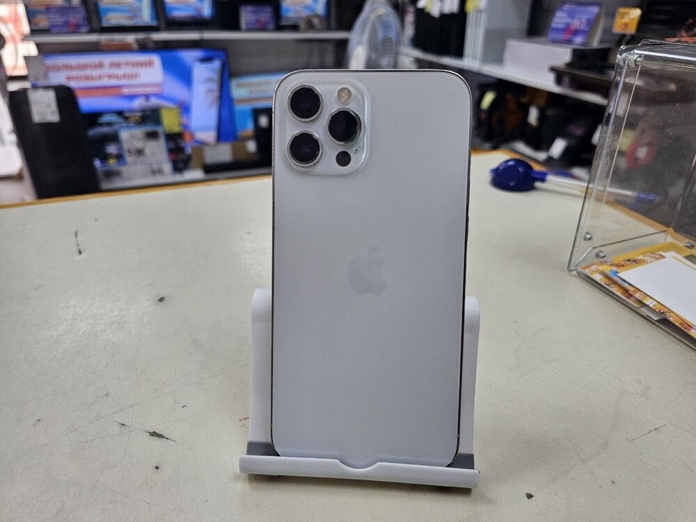 Смартфон Apple iPhone 12 Pro Max 256Gb Silver (Серебристый),Б/У