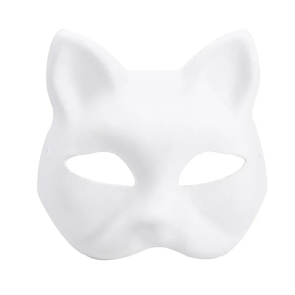 Маски для косплея Therian, набор из 1/5/10 штук White-1PCS