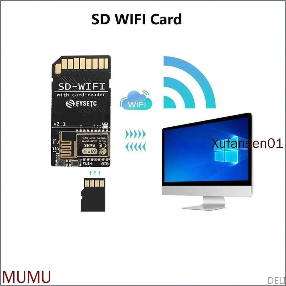 FYSETC SD WIFI CARD Модуль беспроводной передачи используется для 3D-ПРИНТЕРА