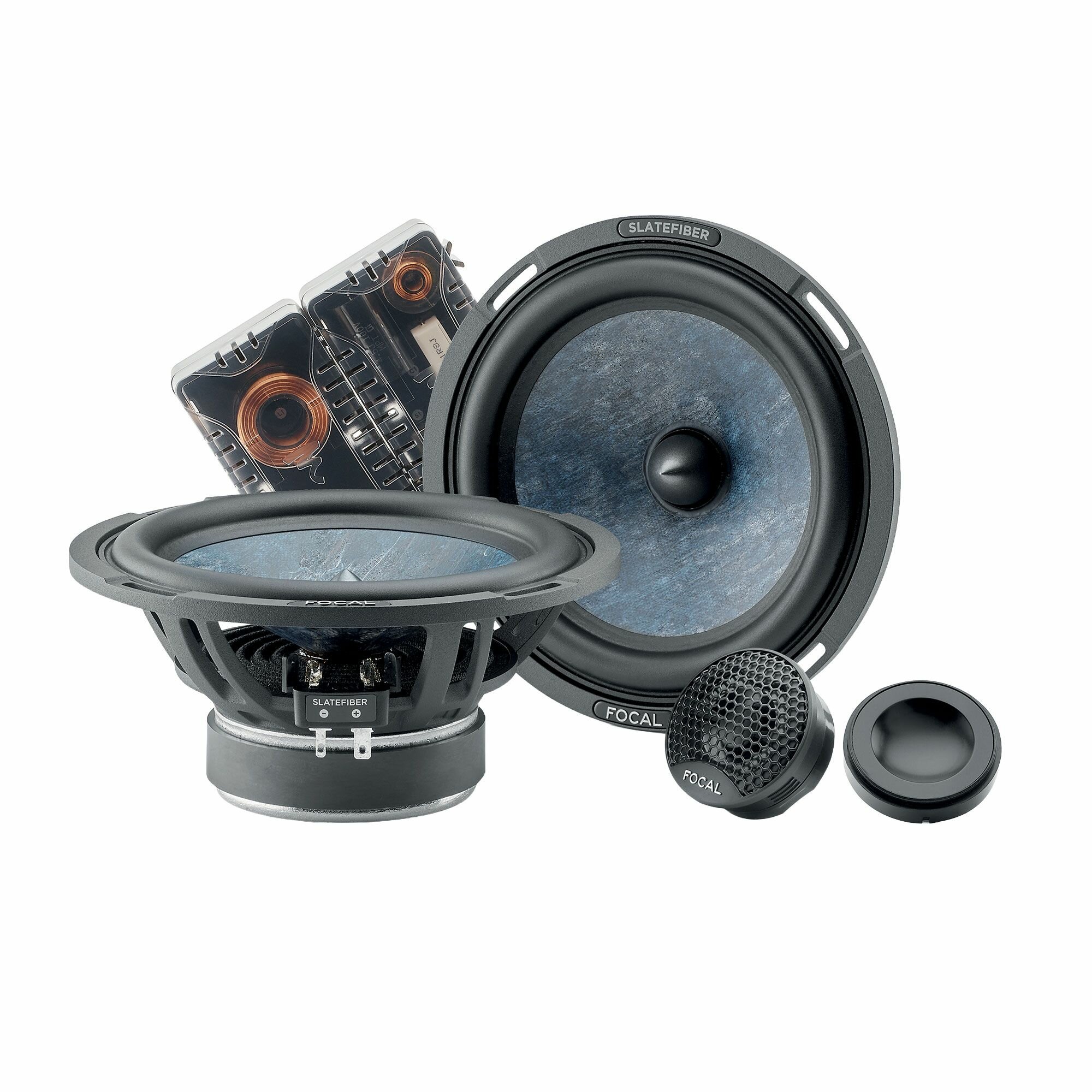 Автоакустика FOCAL Slatefiber (2026) 165 SF, 16.5 см, компонентная, 2-х полосные