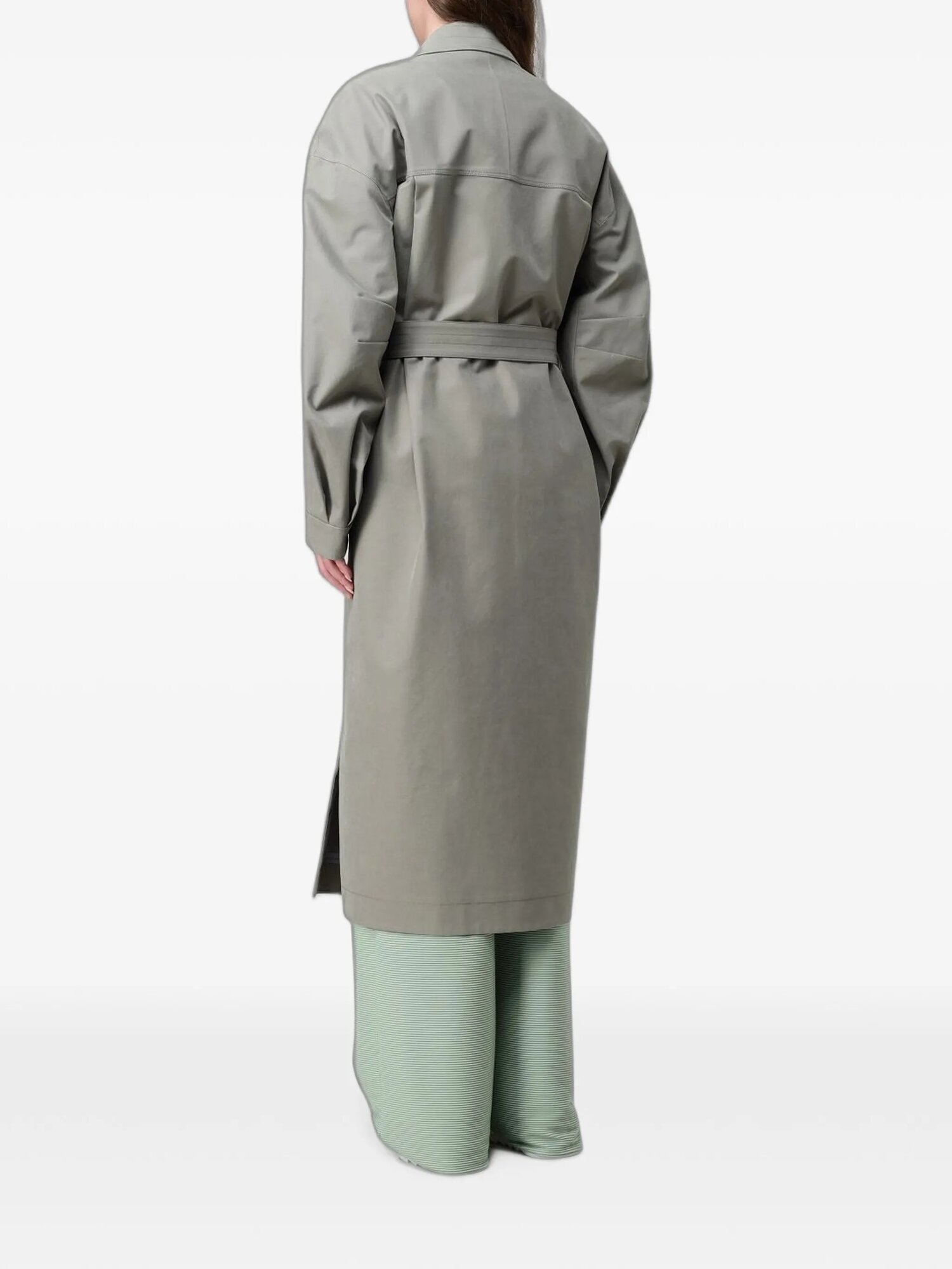 Плащ Max Mara Belted single-breasted trench coat, размер 38 — фото 1