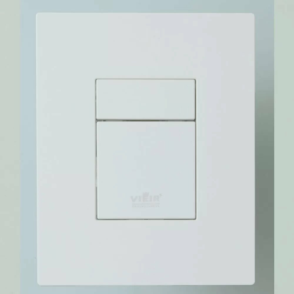Кнопка смыва для инсталляции Vieir VRQ67-5F механическая белая квадратные клавиши