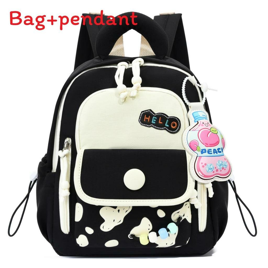 Youth small backpack with polyester lining and 20l capacity for outdoor adventures black
