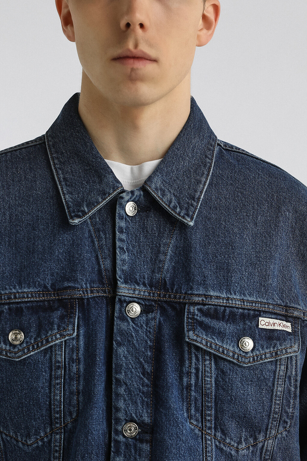 Куртка Calvin Klein Jeans, размер XL, синий — фото 1