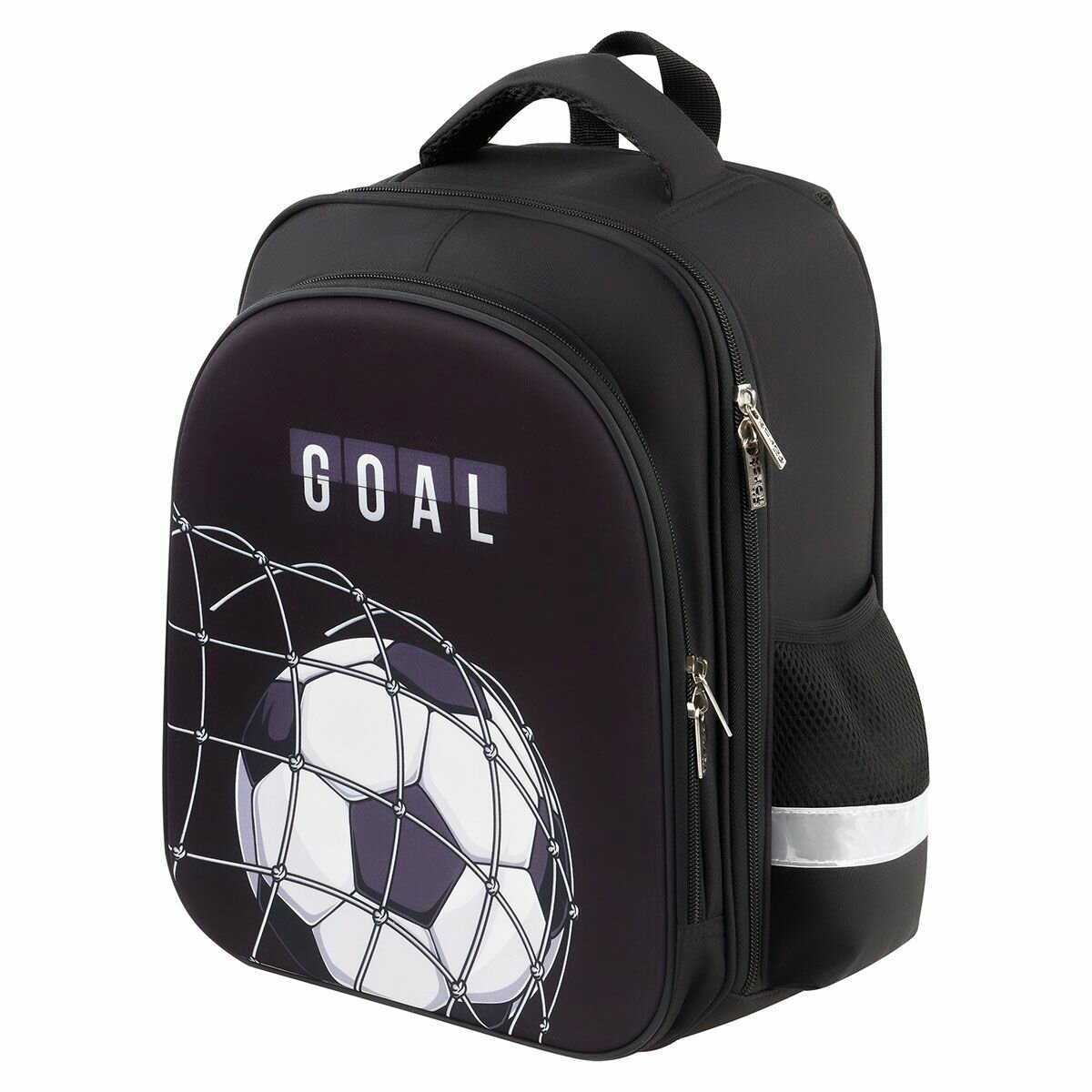 Ранец Frst School Light "Football" 35*29*12см, 2 отделения, 2 кармана, анатомическая спинка
