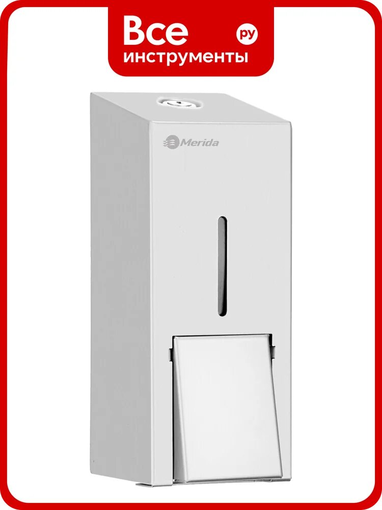 Металлический дозатор жидкого мыла Merida STELLA R MINI (матовый) 500 мл DSM102. R