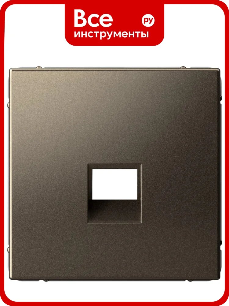 Накладка информационная типа Keystone Systeme Electric ArtGallery Мокко GAL000684