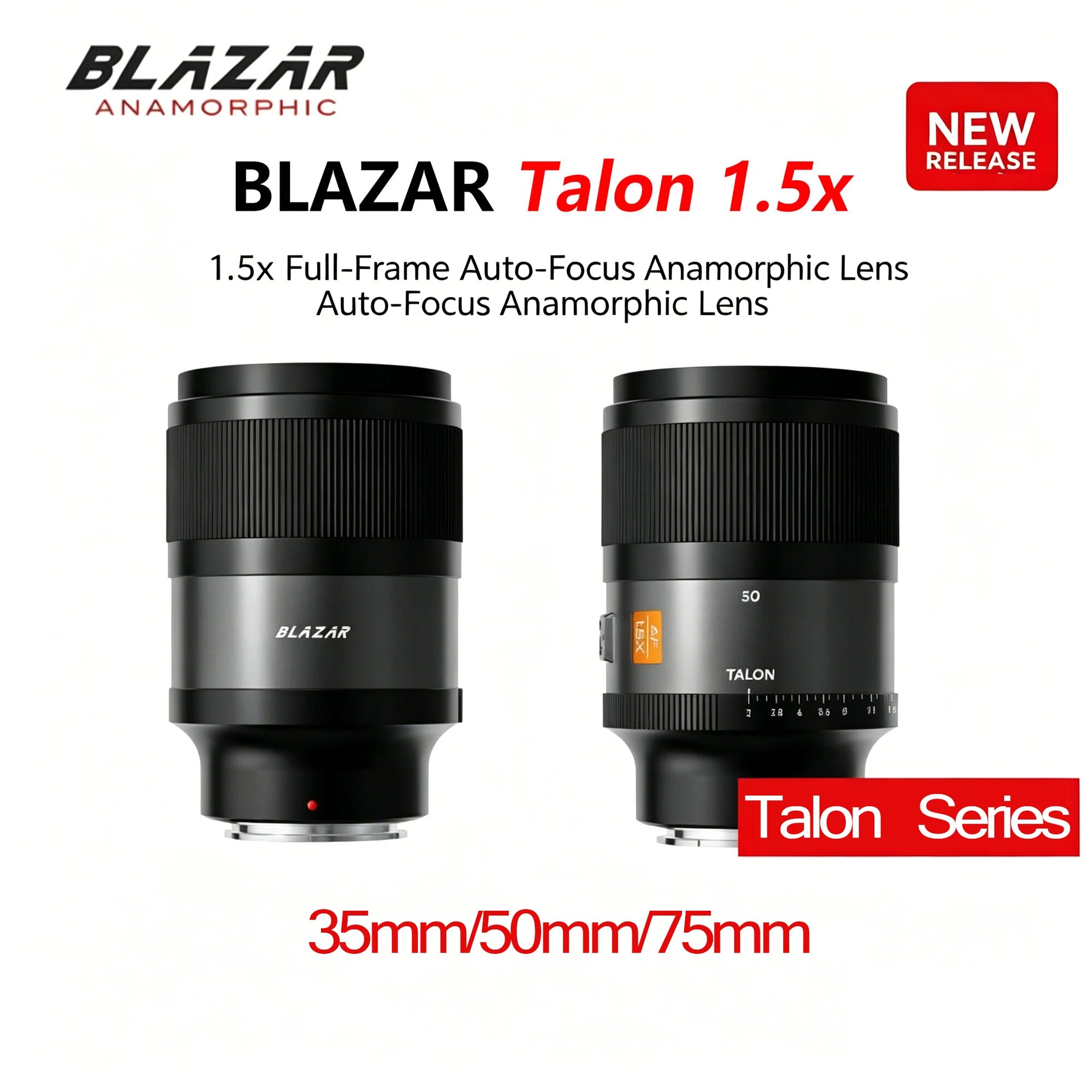 Объектив Zacuto BLAZAR TALON 35/50/75mm T2.1 50mm