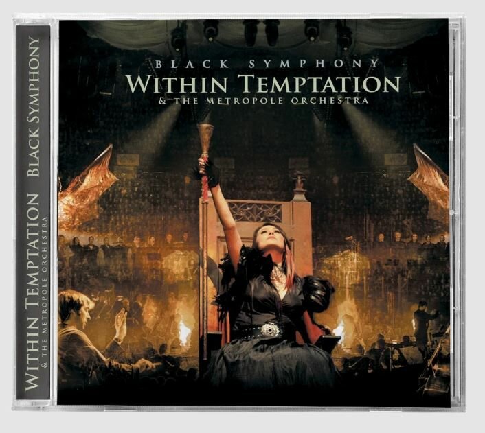 Фирменное издание Within Temptation - BLACK SYMPHONY 2-CD