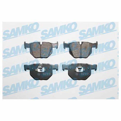 Колодки тормозные дисковые (комплект 4 шт.) Samko 5sp1472 для BMW X5 E70, F15, F85, X6 E71, E72, F16, F86