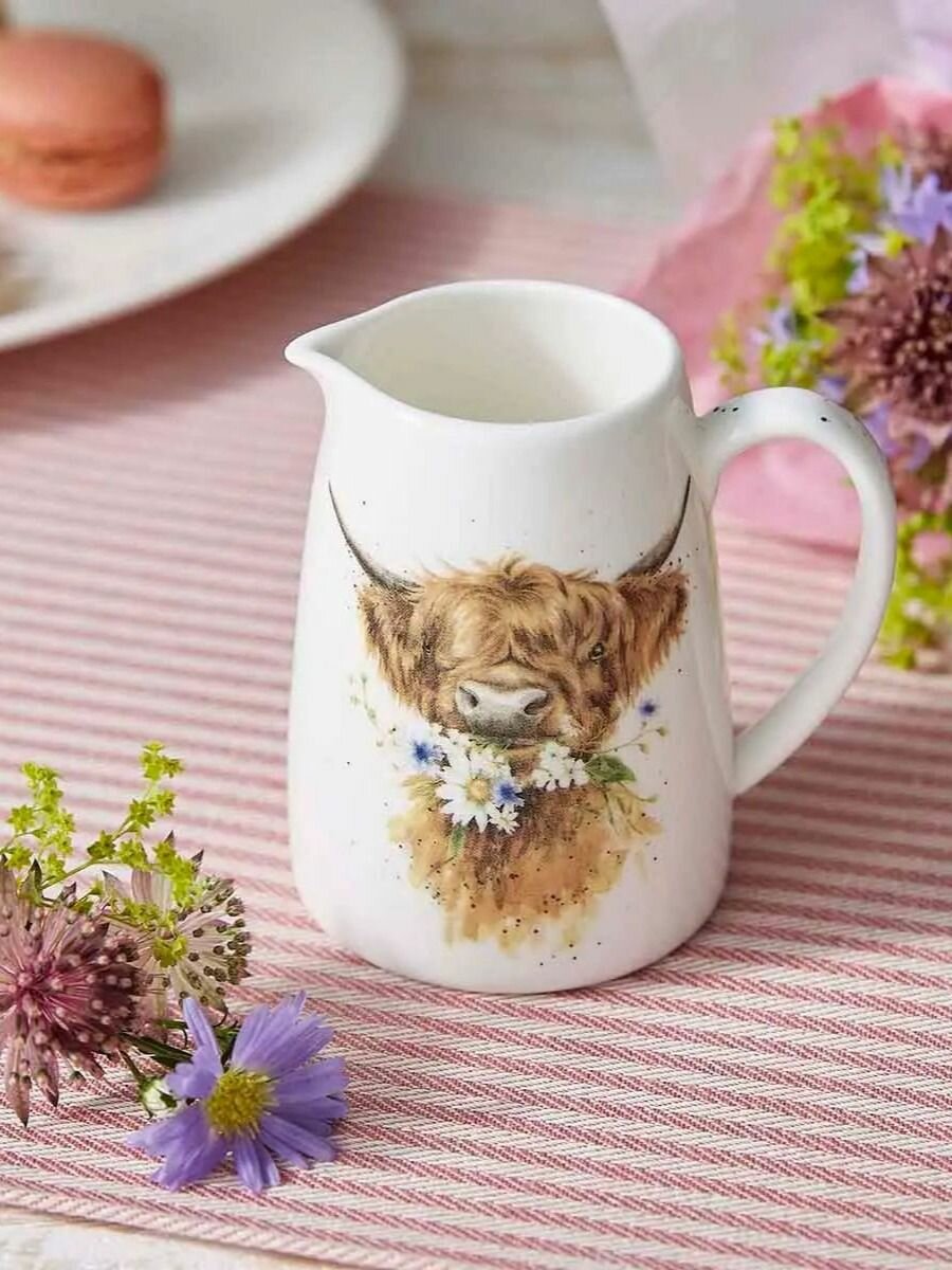 Маленький соусник - кувшин, Корова Royal Worcester, 125 мл