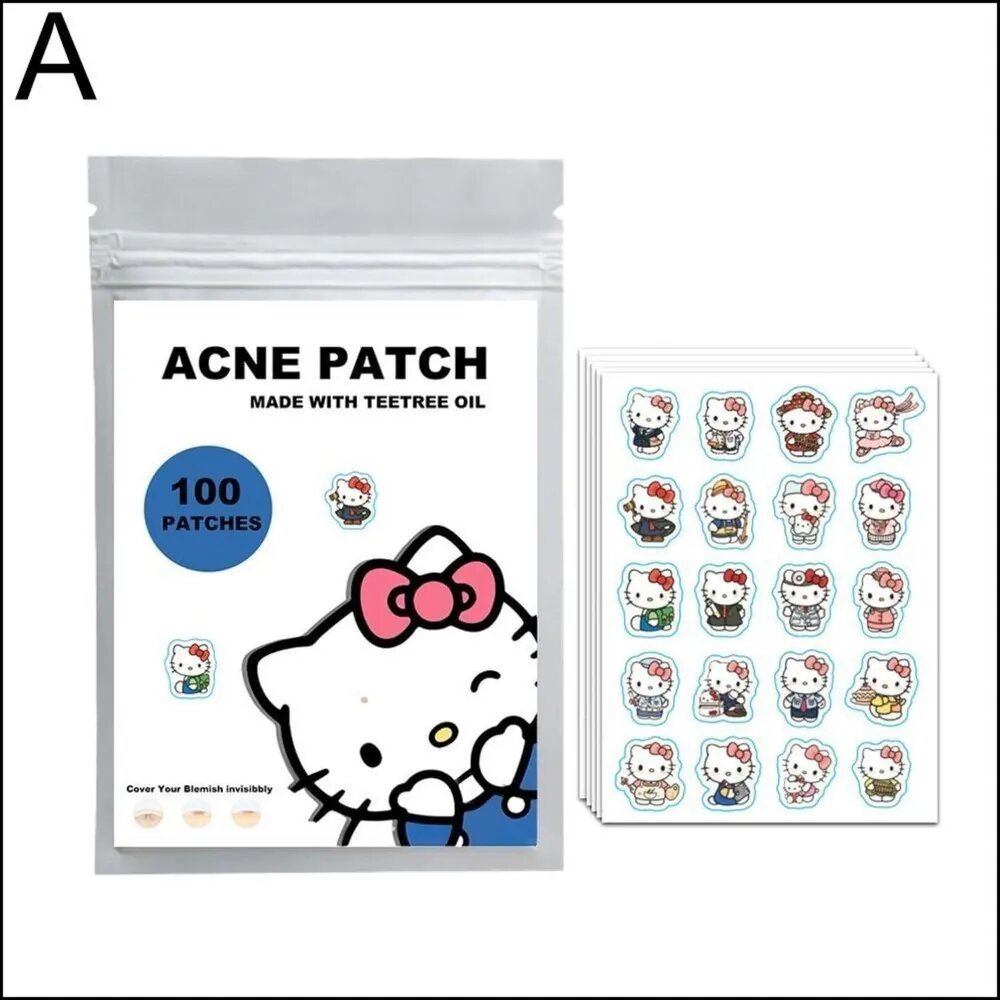 Эксклюзивные косметические наклейки для кожи в дизайне Hello Kitty