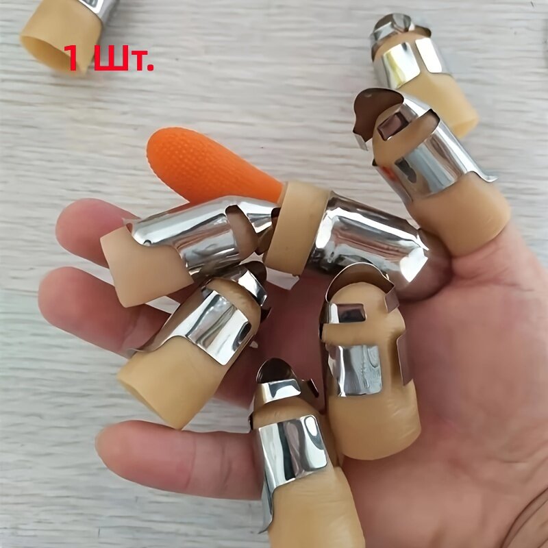 Нож с упором для большого пальца из нержавеющей стали для сбора фруктов и овощей, приготовления на открытом воздухе и барбекю, садовый уборочный инструмент