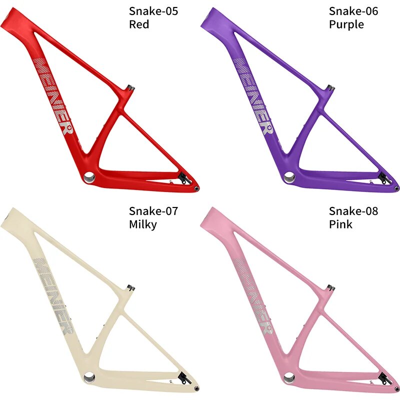 Карбоновая рама MTB 29 Carbomania MEINIER-HM-560 XL 148x12mm, full color 05-08