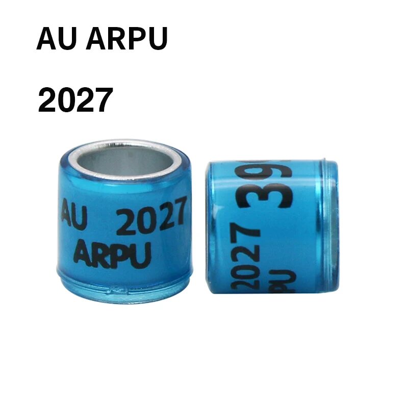Кольца для голубей AU ARPU 2027, цвет: AU-ARPU 2027