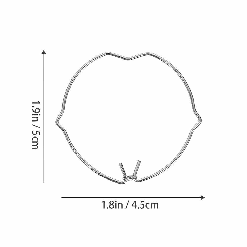 10 Штук Клипсы Для Встраиваемых Спот LIGHT Сpring Clips Для Downlight Серебряный 5.00X4.50X0.20Cm