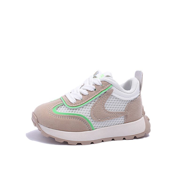 JYL KX123 Детские slip-on носки-кеды, дышащий верх, легкая подошва