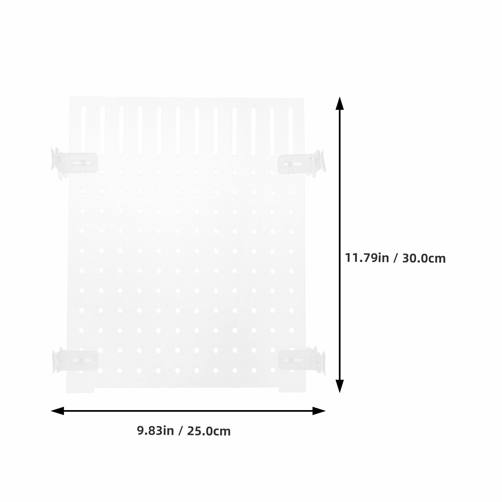 Прочный Акриловый Разделитель Для Аквариума Размером 30.00X25.00X0.20Cm Для Комфортного Содержания Рыбок Бетта