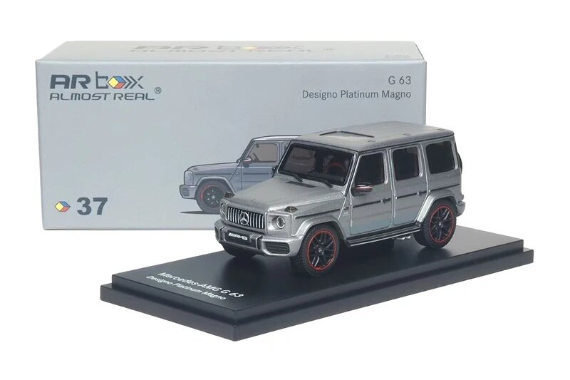 Bburago ARBox 1:64 Mercedes G63 Platinum Magno