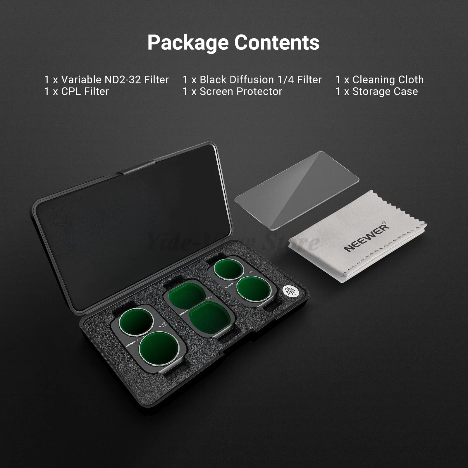 NEEWER ND Filter Set для DJI Osmo Pocket 4