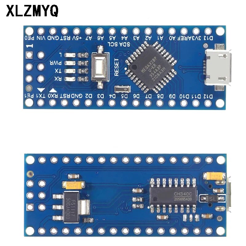Модуль Arduino Nano 3.0 с контроллером CH340 — фото 1