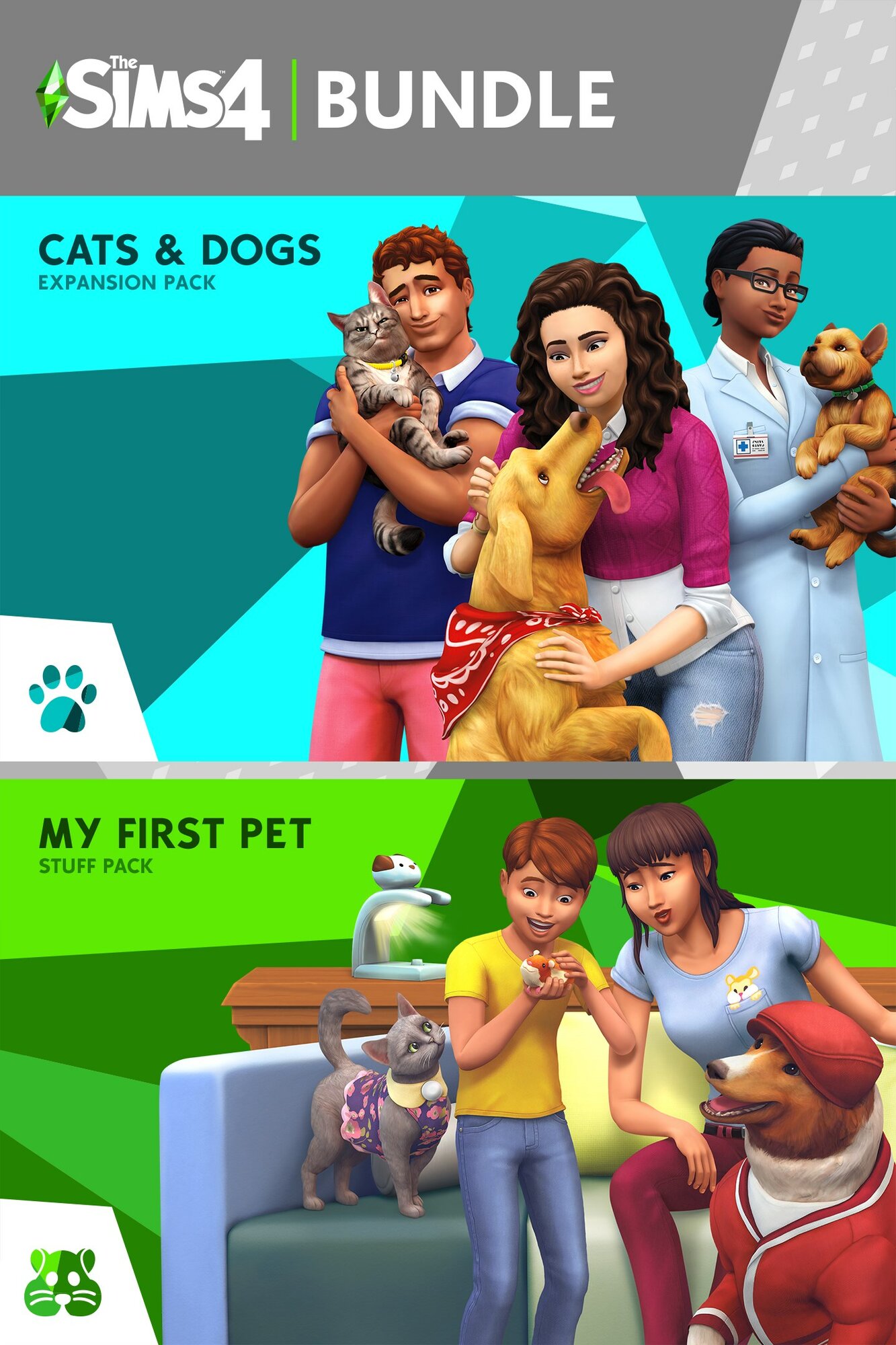 Игра THE SIMS™ CATS AND DOGS PLUS MY FIRST STUFF - Bunlde (DLC) для Xbox One/Series X|S (Турция), электронный ключ