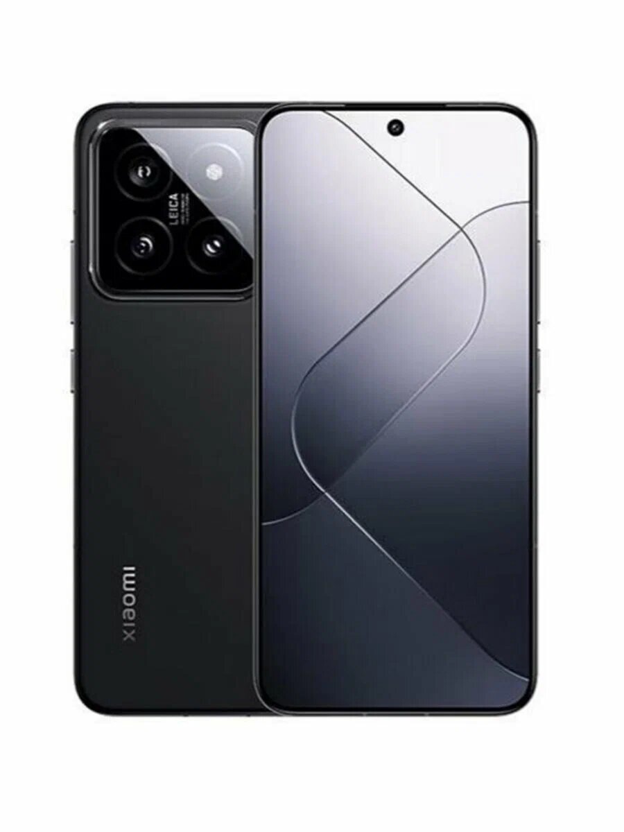 Смартфон Xiaomi 14 12gb / 256Gb (Black / Черный) 5G 120Гц 6.36 дюйм