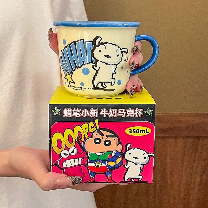 Кружка "Crayon Shin-chan" керамическая, 380 мл, 1 шт, для детей