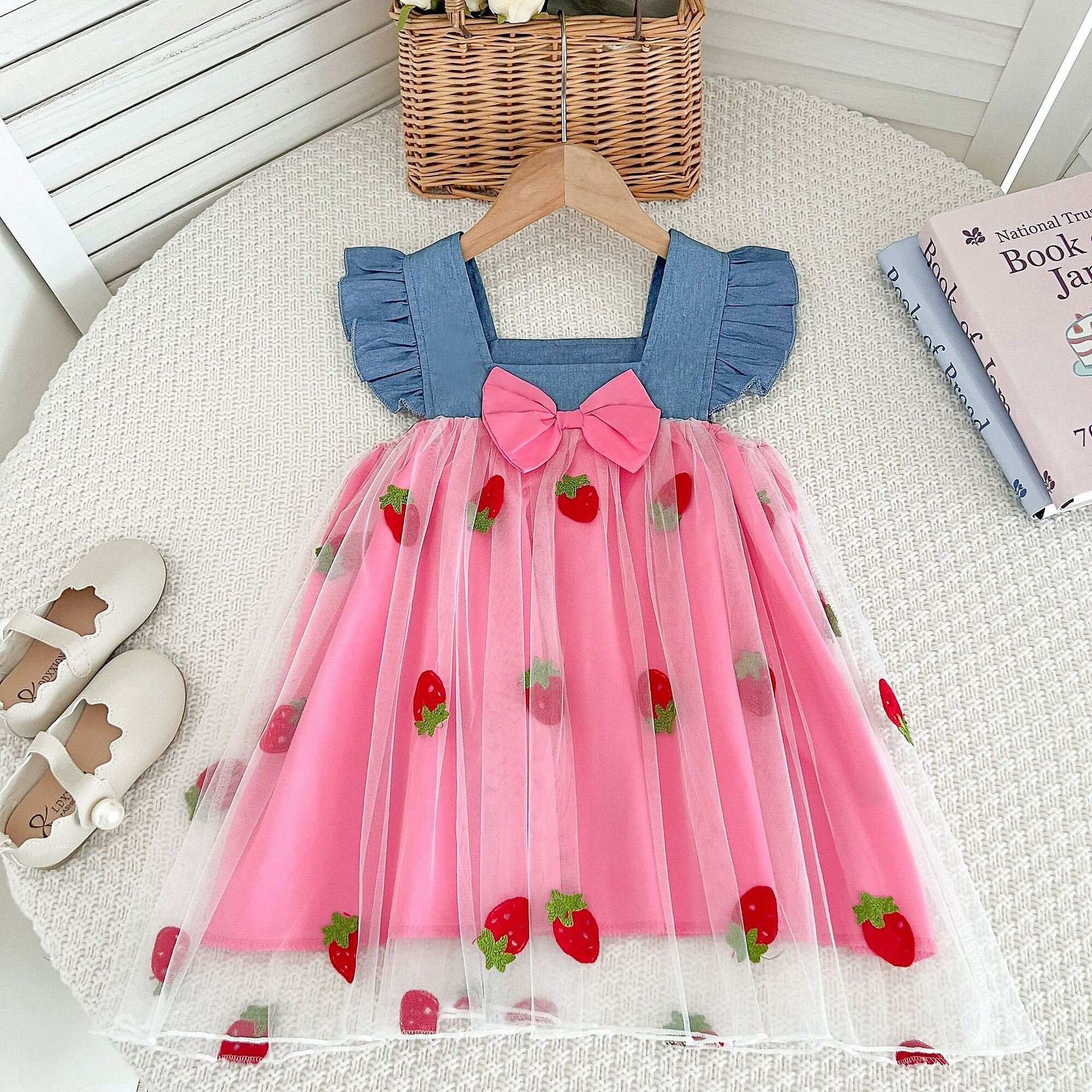 Платье Strawberry Bow