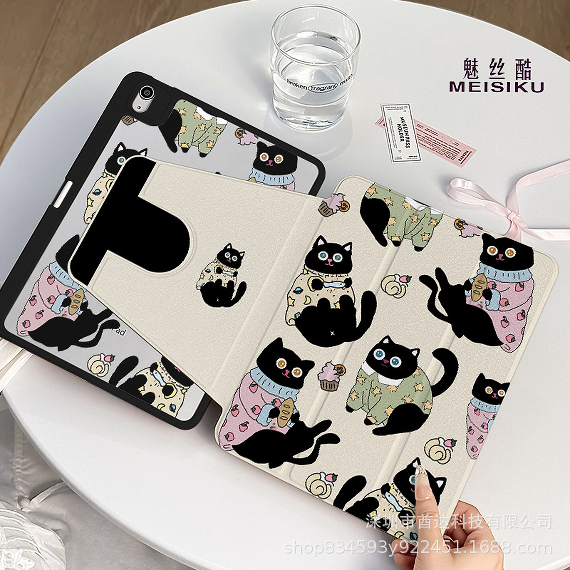 Чехол для планшета Huawei MatePad Air 12 дюймов с защитной акриловой крышкой и прорезью для пера, держатель для пера, ак