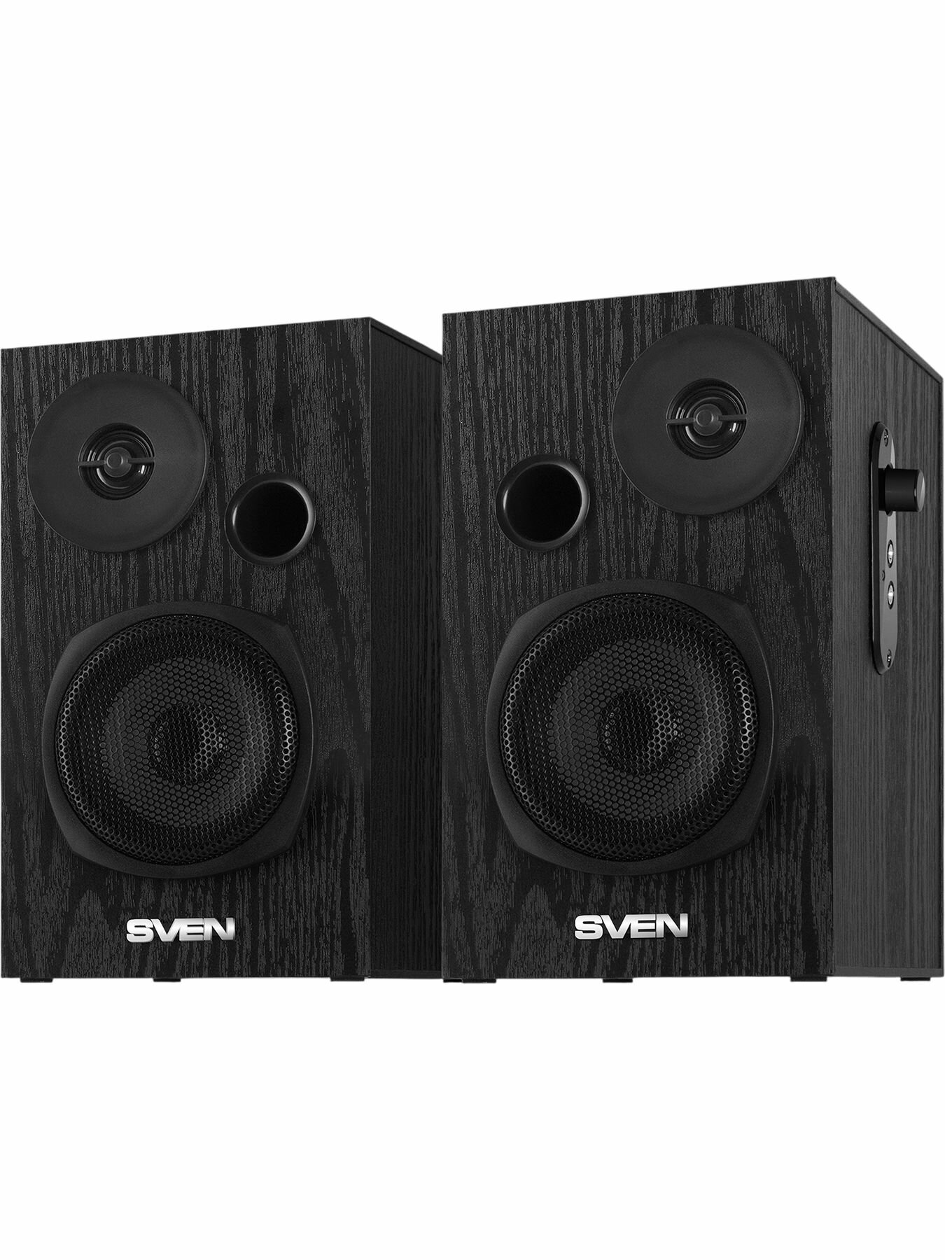 Компьютерные колонки Sven SPS-585 (SV-019679), 2.0, 20 Вт, 70 Гц - 20 КГц, сеть, черные