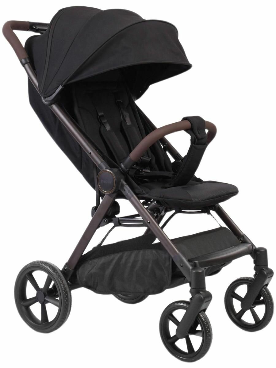 Коляска прогулочная Peppy Vigo Black