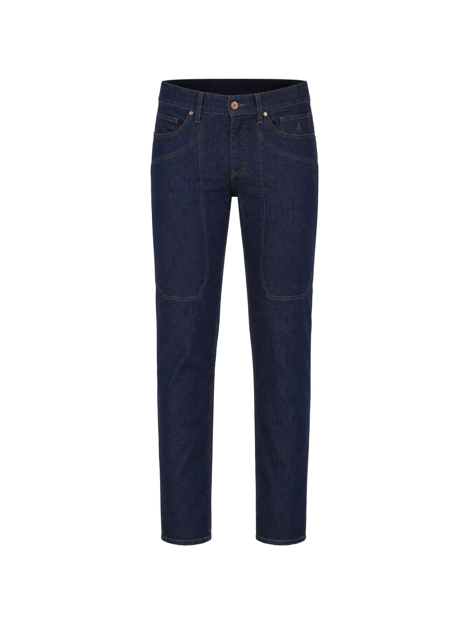 Джинсы Patch-detail slim-fit jeans 